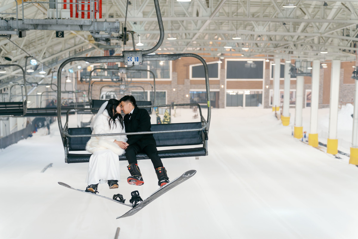 This New Jersey Couple Just Got Married At Big Snow American Dream