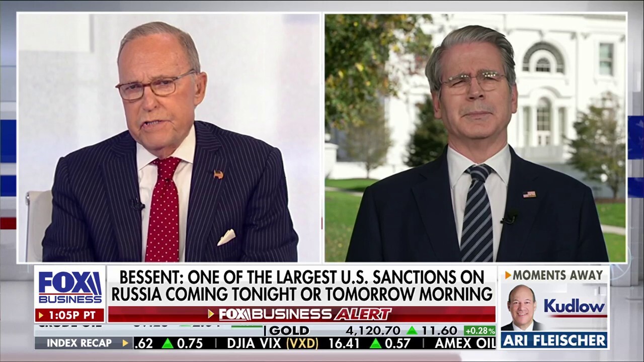 Bessent announces 'one of the largest sanctions' on Russia as Putin ...