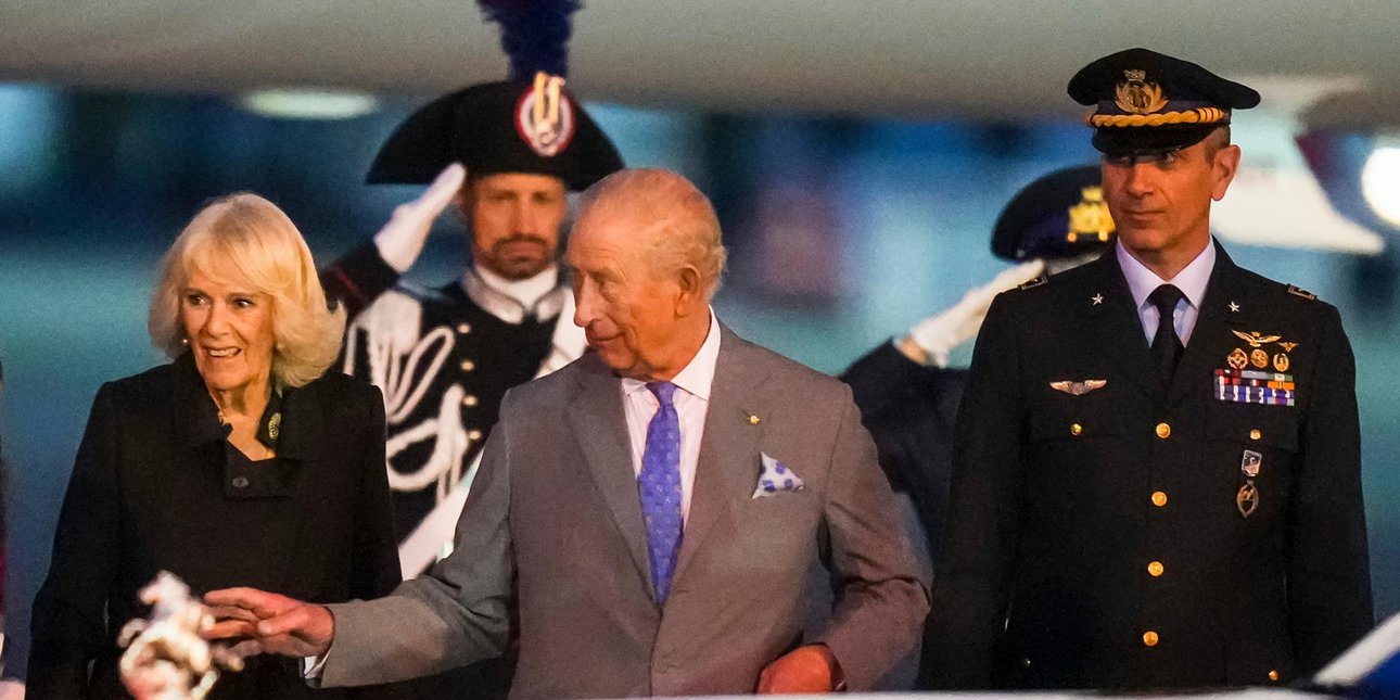 Στη Ρώμη το βασιλικό ζεύγος της Βρετανίας -Την Πέμπτη η συνάντηση με ...