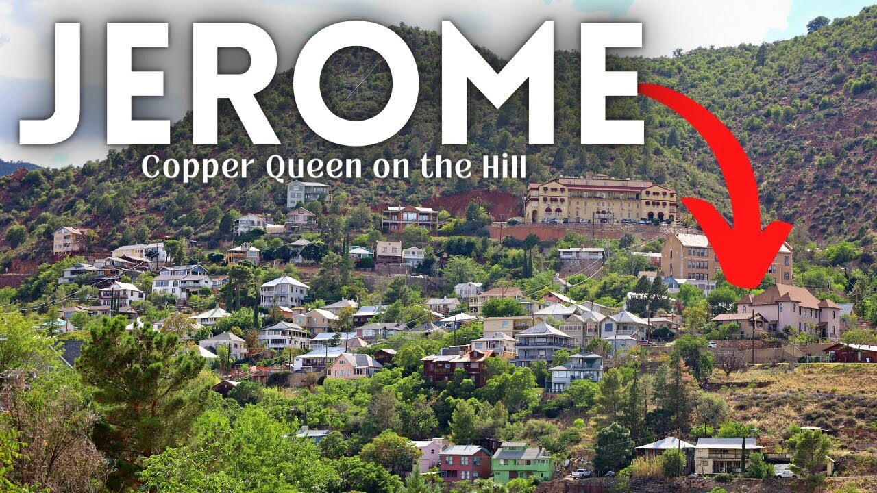 Jerome Arizona Main Street Tour 4K