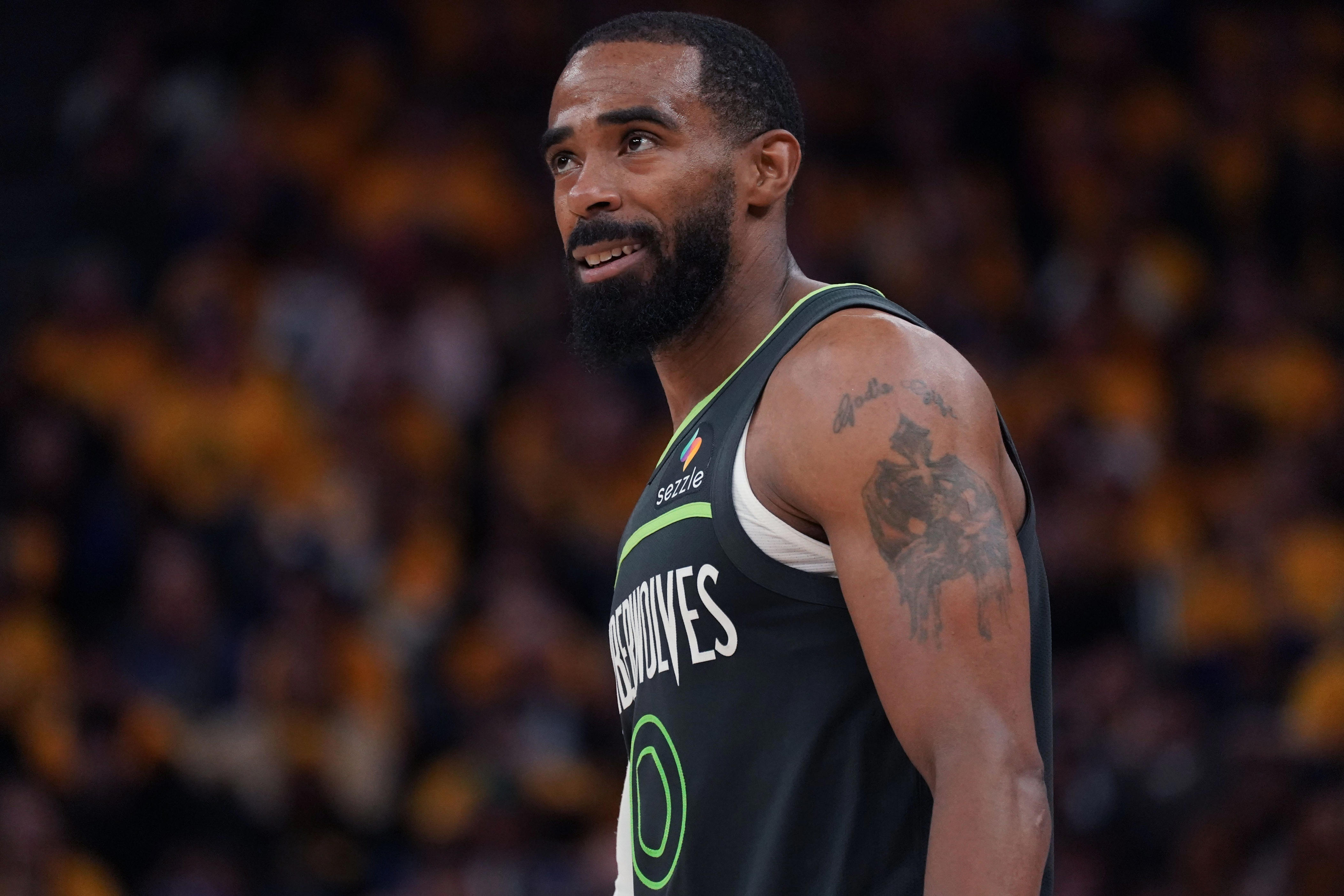 Why isn't Mike Conley starting at point guard for Timberwolves?