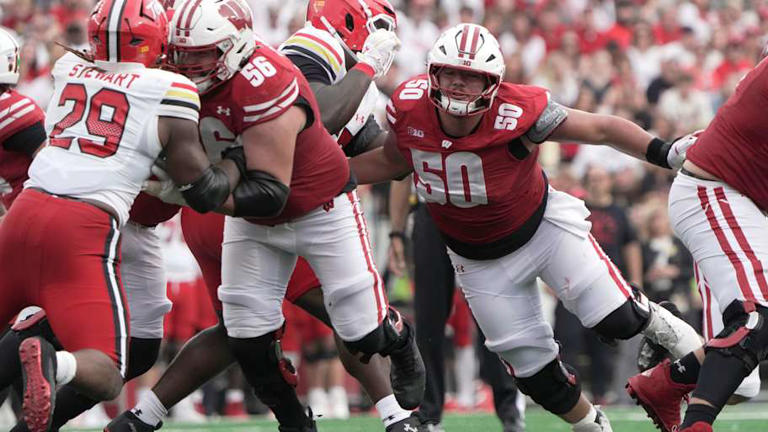 Wisconsin football merry-go-round OL crushing the offense
