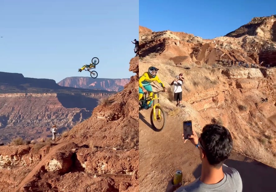Adolf Silva sufre aterrador accidente en Red Bull Rampage al ejecutar ...