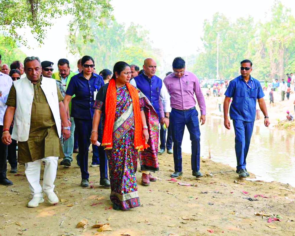 Govt constructs 17 model ghats