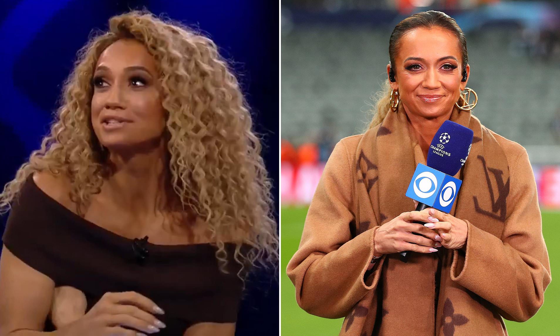 Glamorous sports host suffers embarrassing wardrobe malfunction live on TV