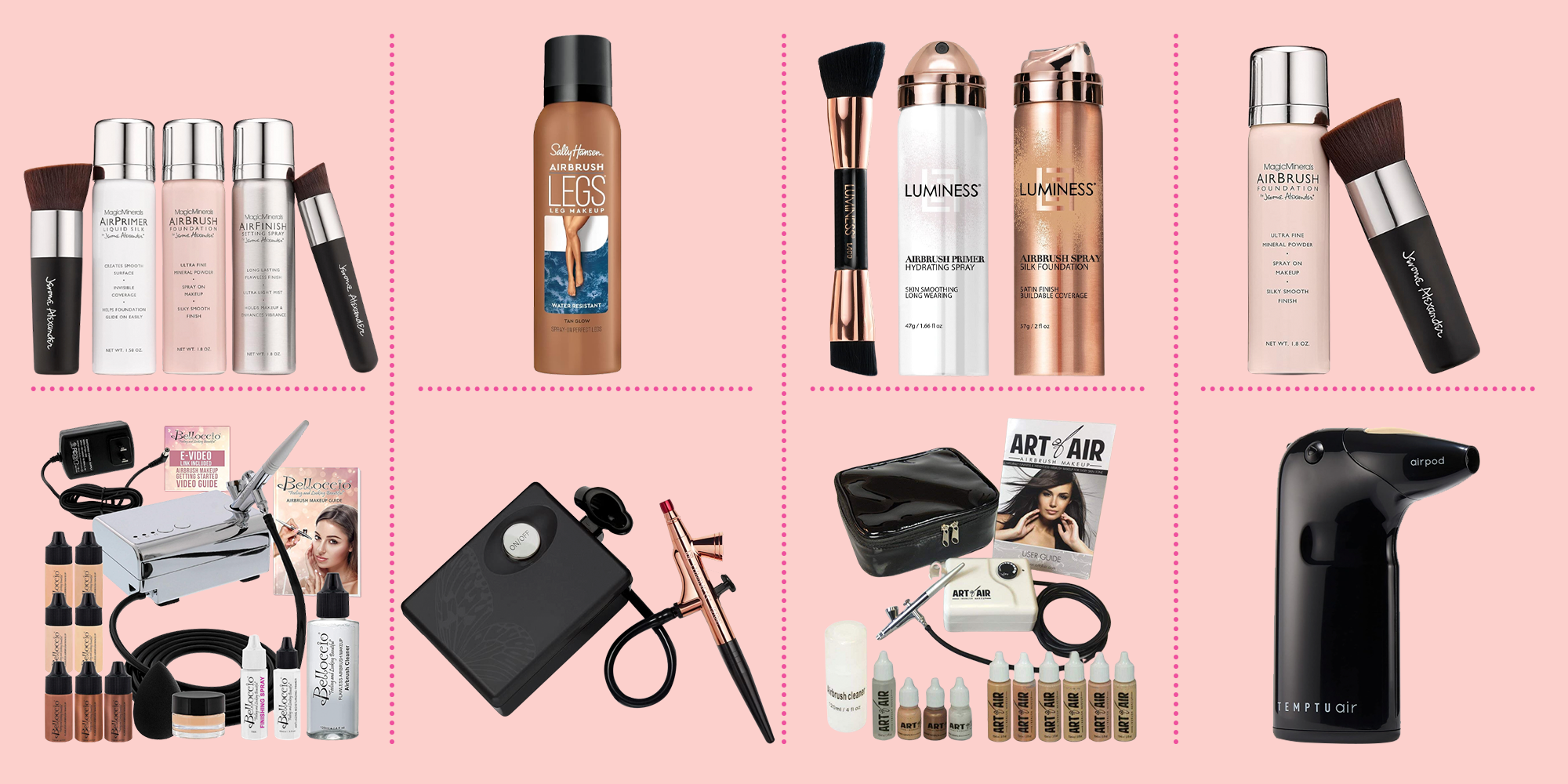 Pro Makeup Artists Say These Airbrush Sprays Are the Key to Satiny ...