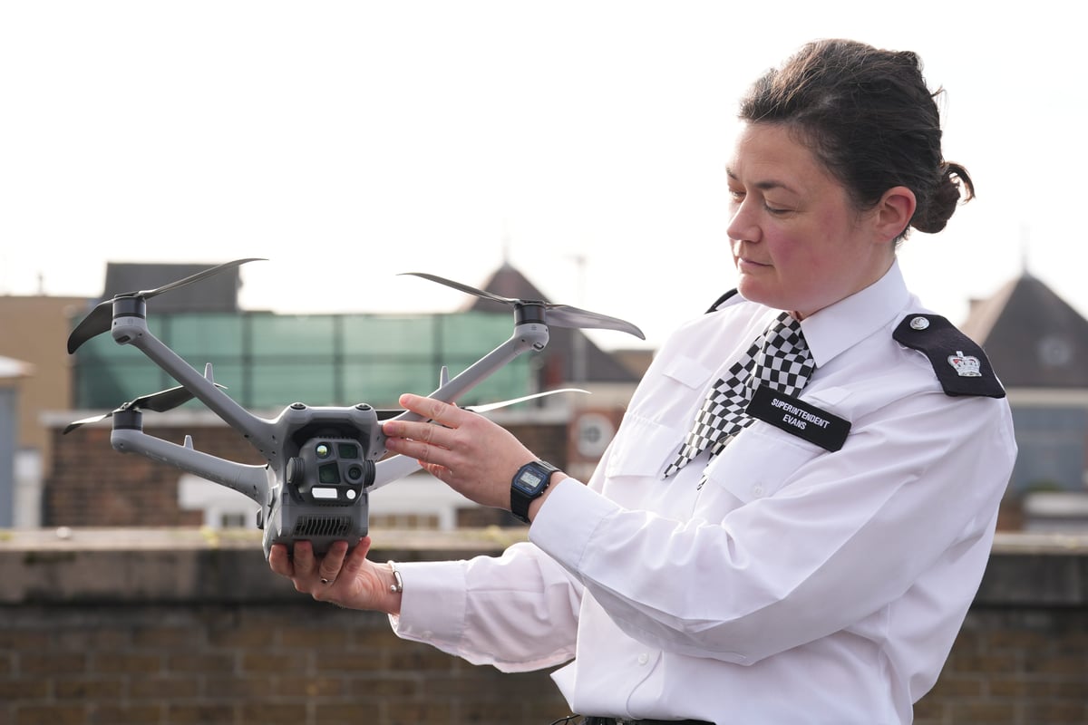 Drones to be launched to support police officers in London trial