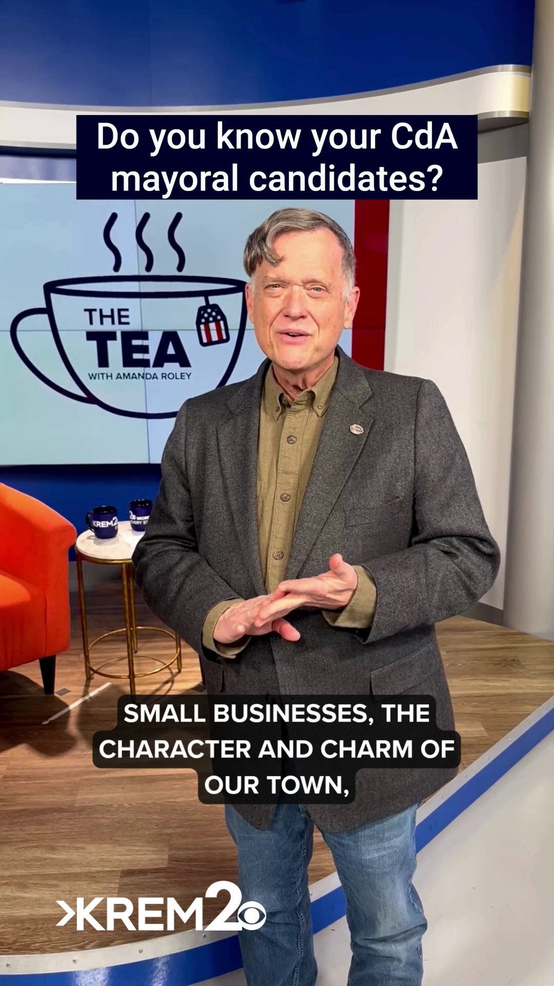 Coeur d'Alene mayoral candidate Dan Gookin joins The Tea With Amanda Roley