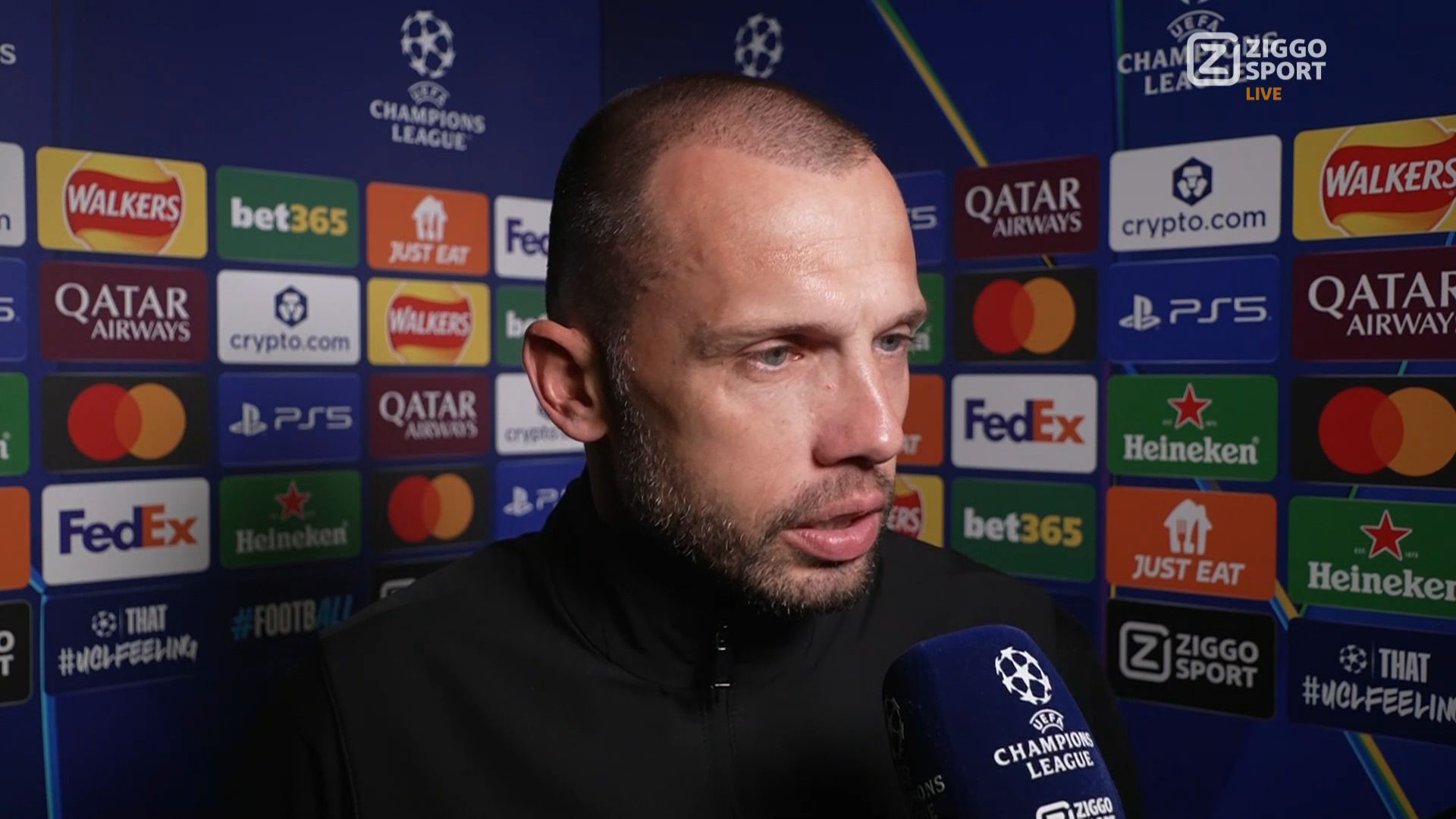 John Heitinga na dramatische avond Ajax tegen Chelsea fel tegen Noa ...