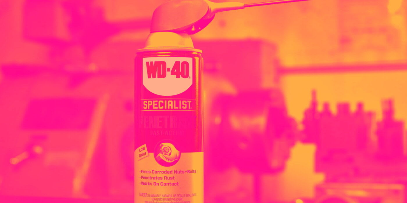 WD-40 (NASDAQ:WDFC) Exceeds Q3 Expectations
