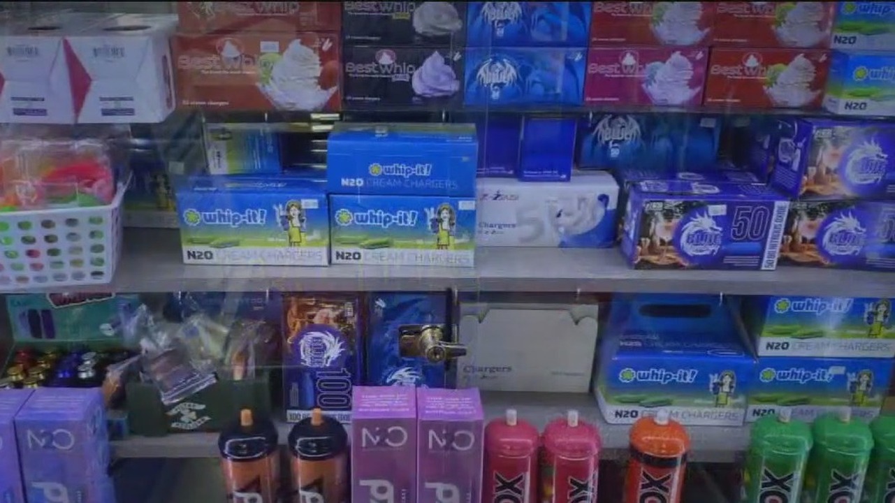 Nitrous oxide, or 'laughing gas,' surging in popularity among teens ...