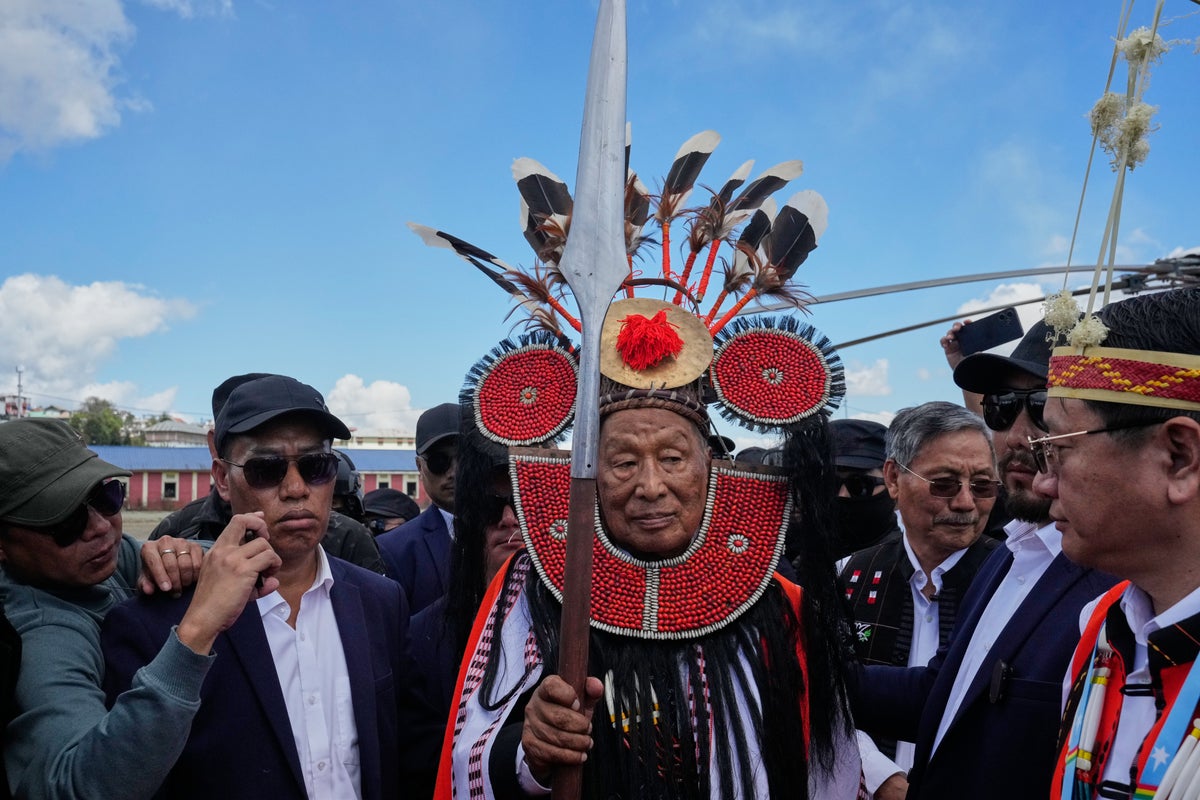 A Naga rebel leader in India's northeastern state returns home after ...