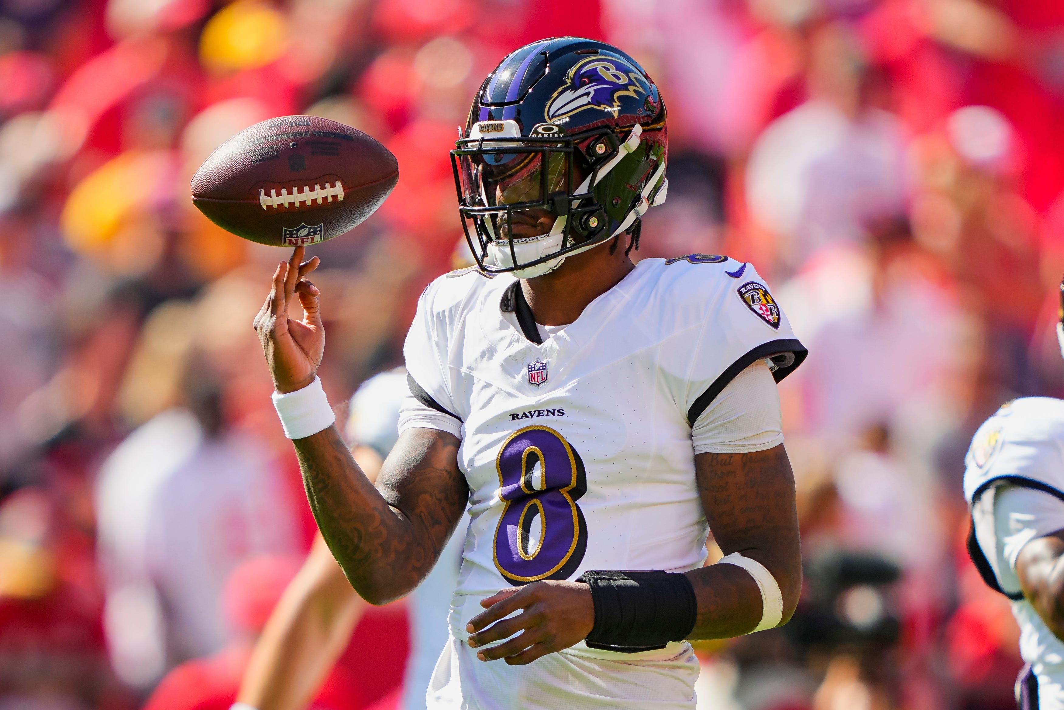 Is Lamar Jackson returning from hamstring injury in Week 8?