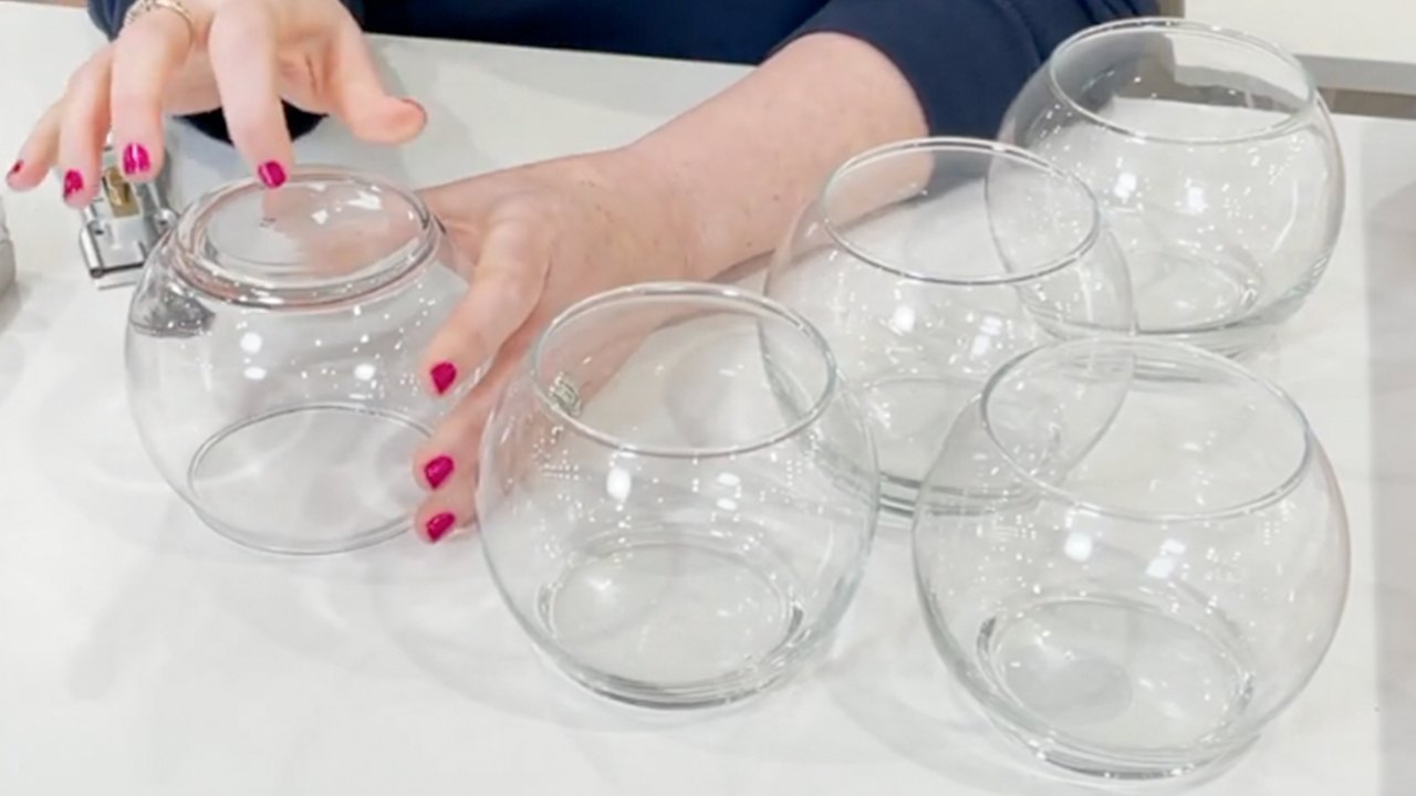 Dollar Store Glassware Ideas