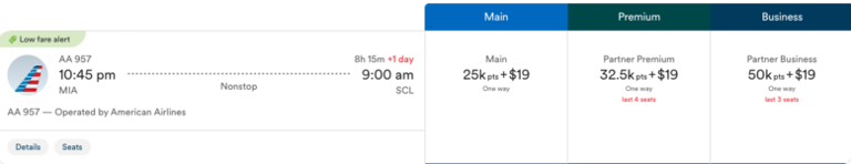 [Award alert] Wide-open business class availability to Chile from 50K ...
