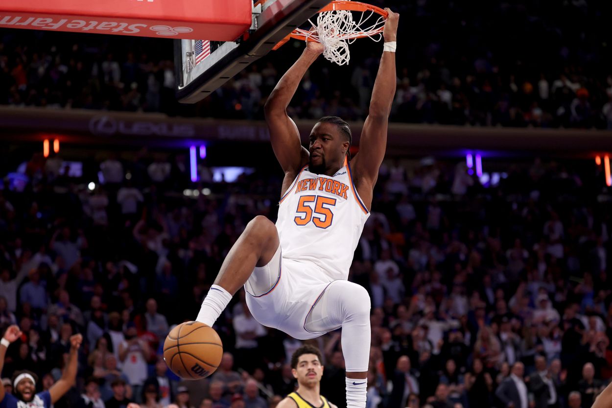 Knicks could start second-year big man in place of injured center