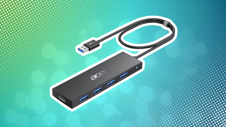 Zu wenige Anschlüsse? Dieser 4-Port-USB-Hub für unter 8 Euro löst das ...