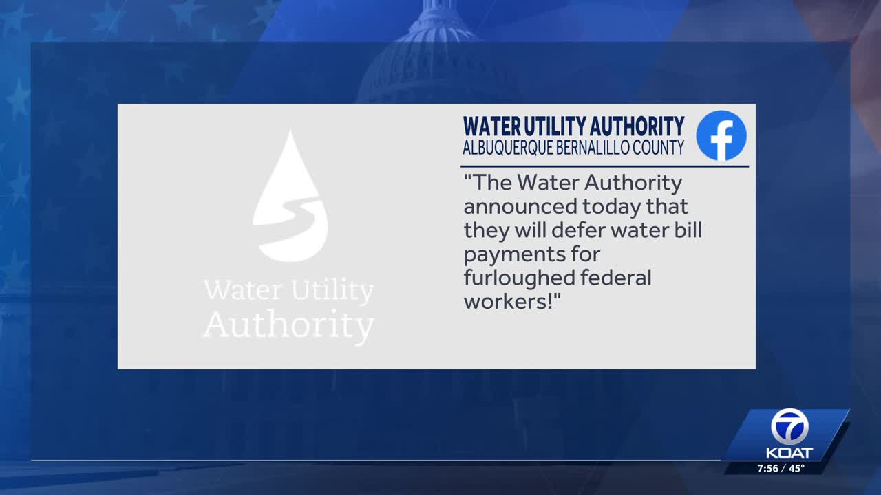 Furloughed workers to receive bill assistance in Albuquerque during ...