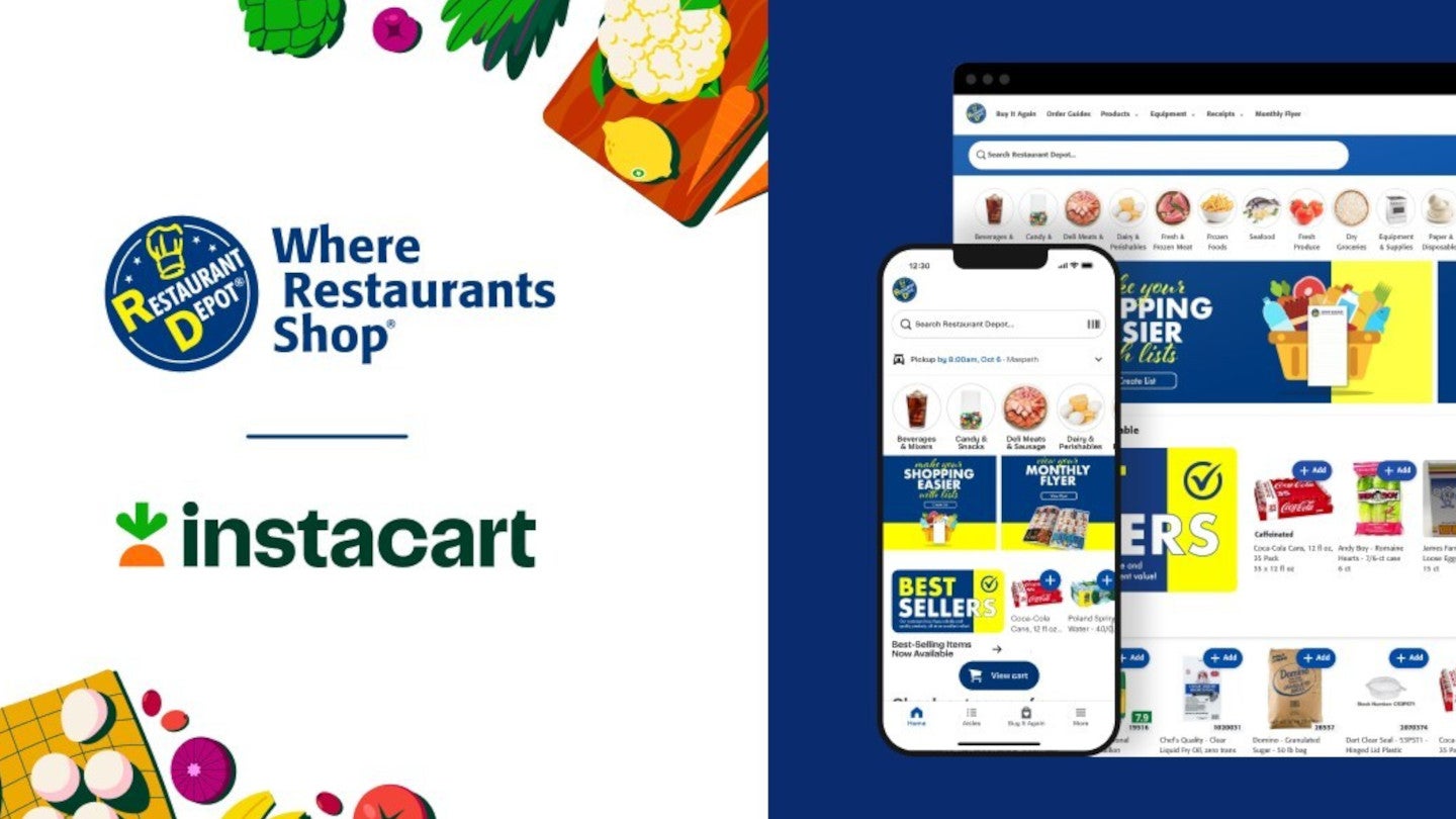 Restaurant Depot launches digital ordering platform with Instacart
