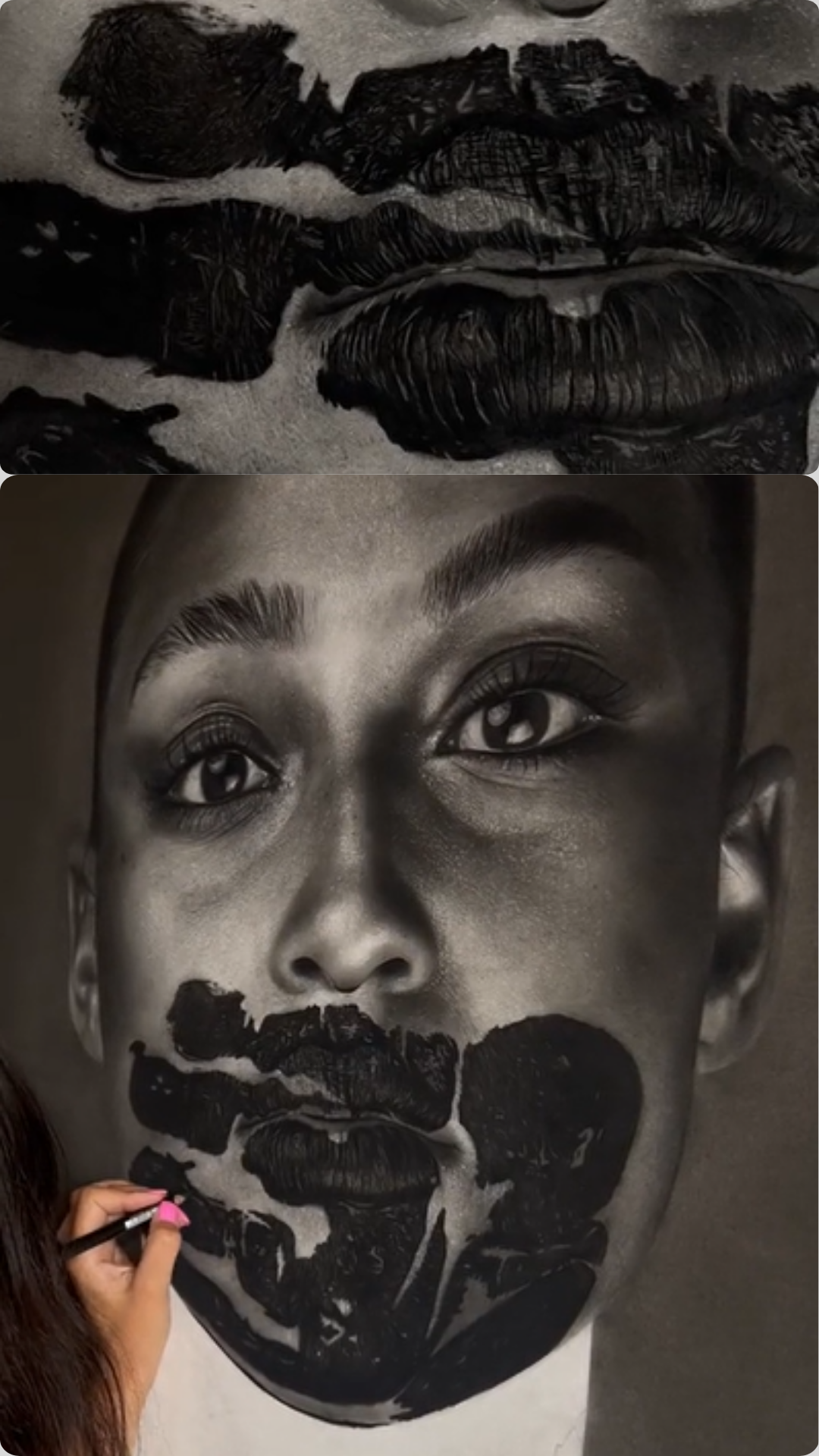 Bringing a Face to Life — Pencil Drawing in Action