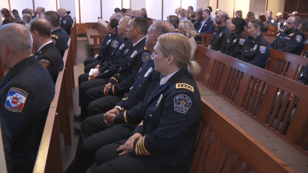 Central Texas first responders honored at Blessing of the Badges ceremony