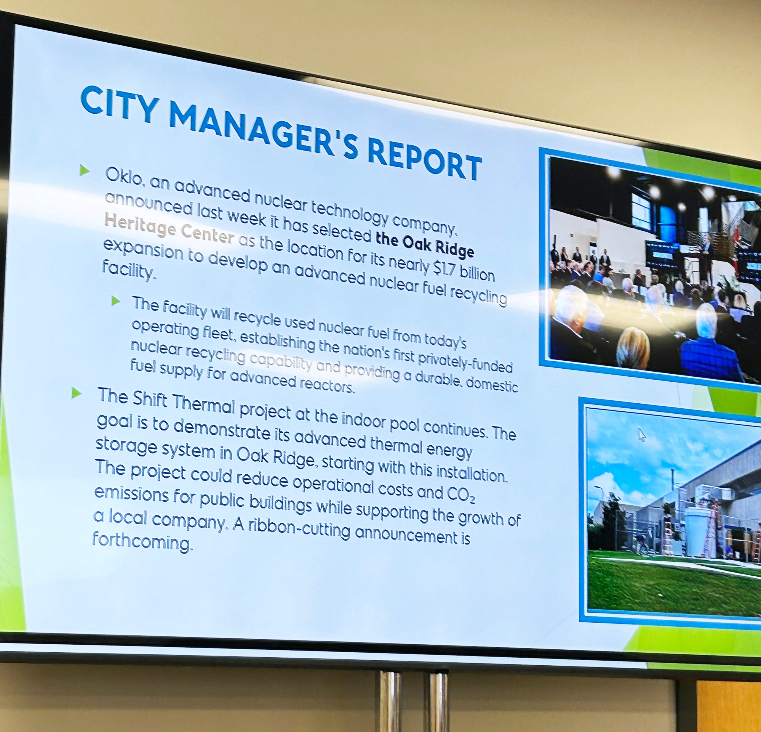 Ribbon cutting Thursday for new thermal energy storage system at Oak ...