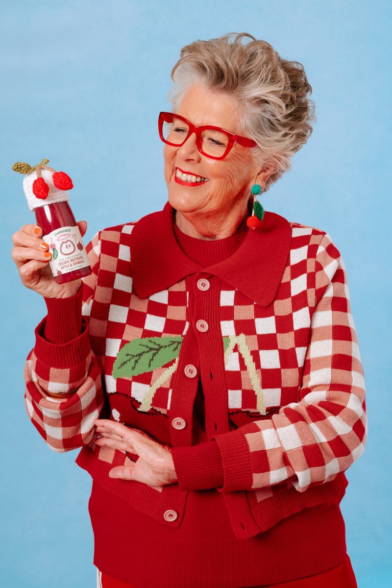 Prue Leith joins Age UK knitters to launch this year's fashion-forward ...