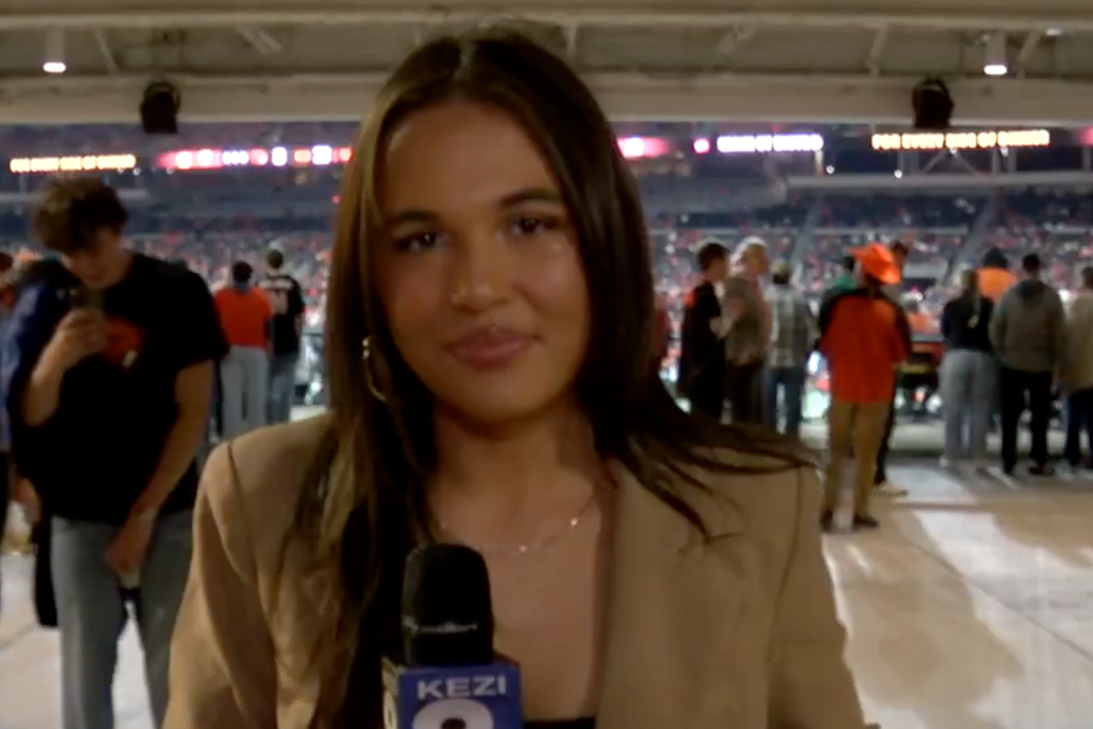 Reporter brought to tears after being taunted with ‘6-7’ meme live on air