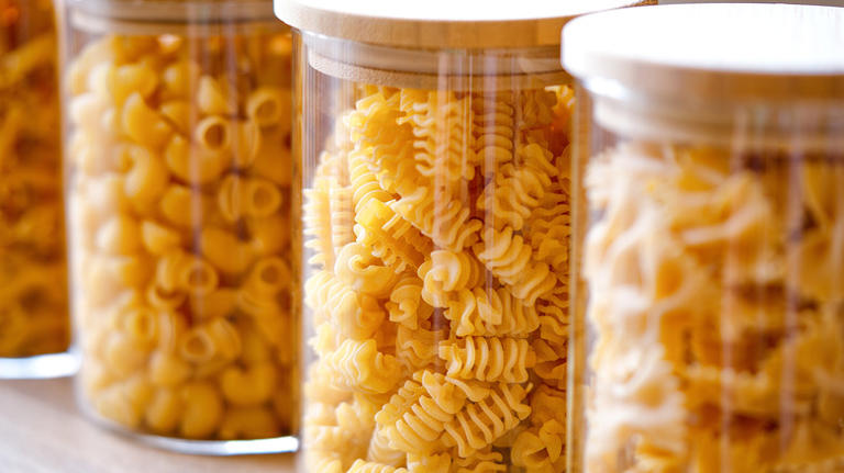 The Dollar Tree Glass Jars That Instantly Make Any Pantry Look Organized