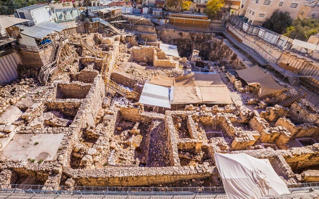Vance visits City of David National Park near Jerusalem’s Old City