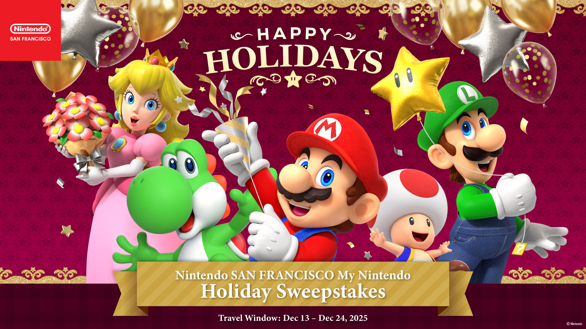 Nintendo Gets in the Holiday Spirit with My Nintendo Sweepstakes