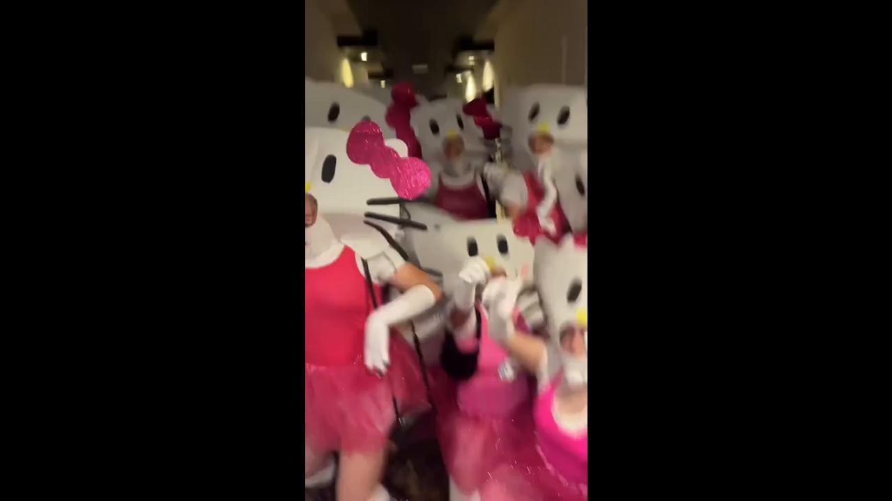Hello Kitty Costume Party