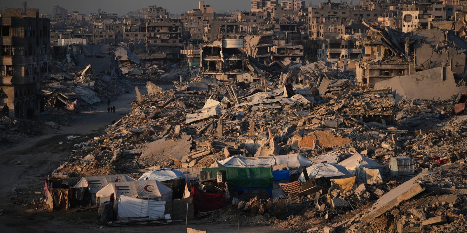 Gaza kan delas på mitten – bara halva byggs upp