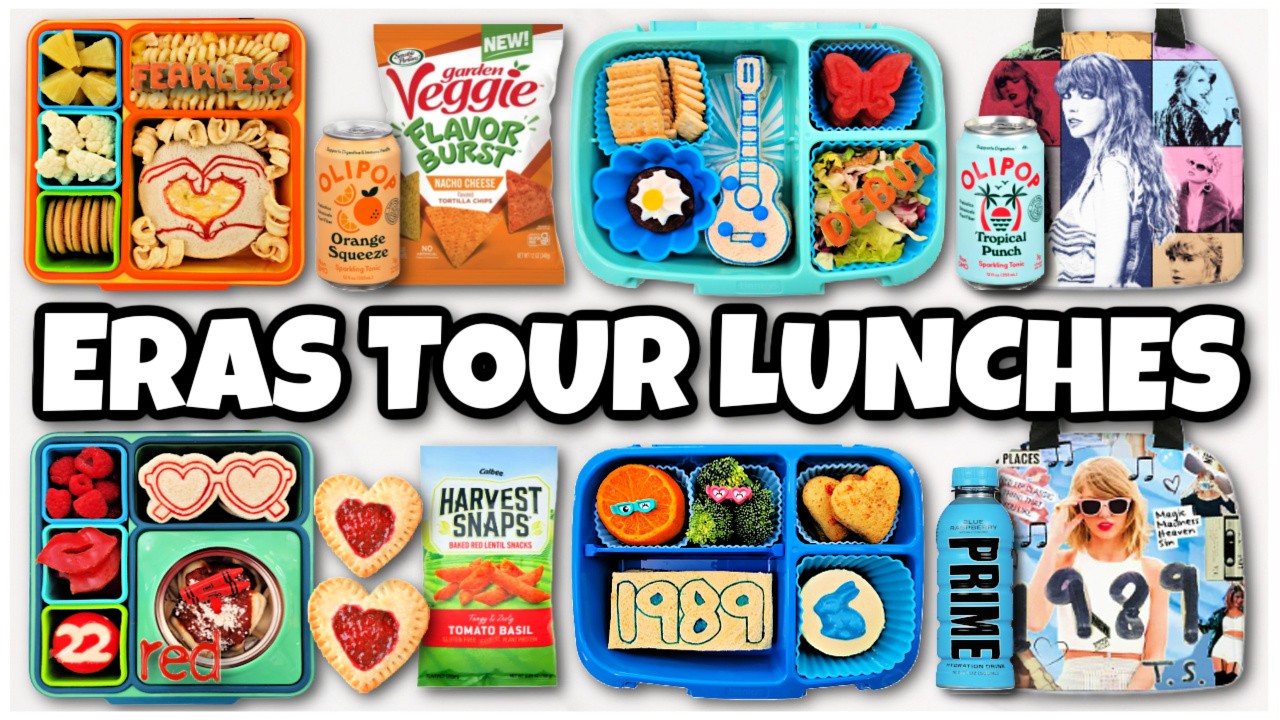 Packing Taylor Swift Eras Tour themed lunches + cute sandwiches ...
