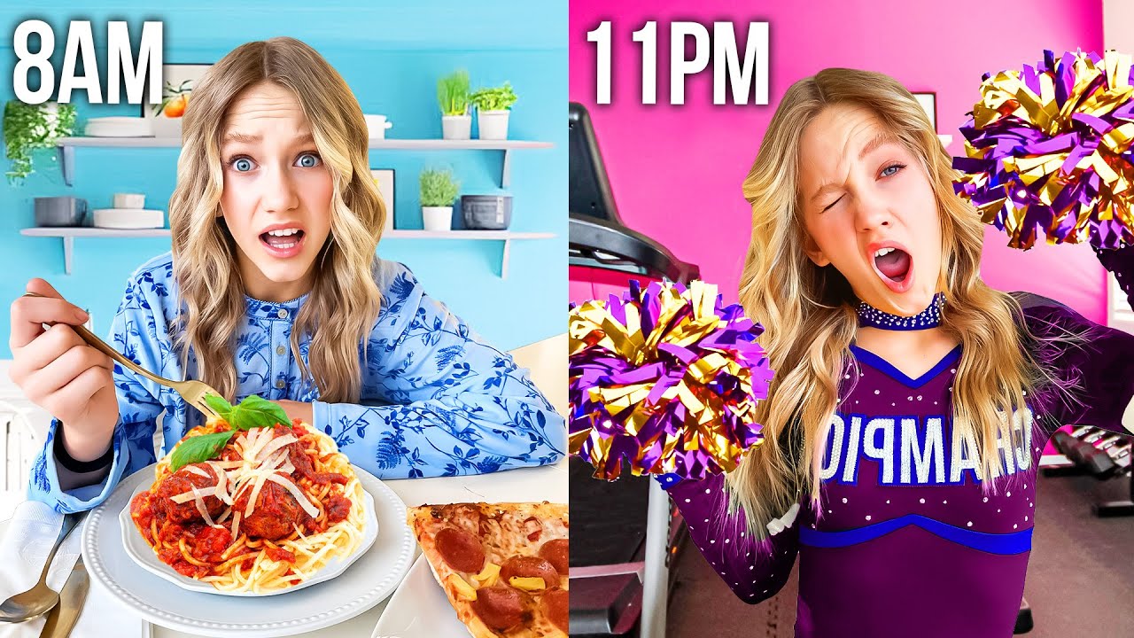 I organized my kids' day in alphabetical order! 😂