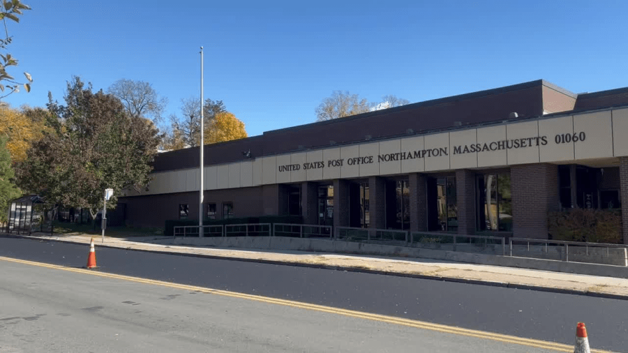 Teen charged with burning Northampton post office American flag
