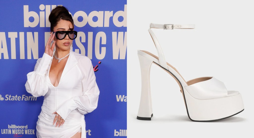 Kali Uchis Revives White Hot Shoe Trend With Charles & Keith Platforms ...