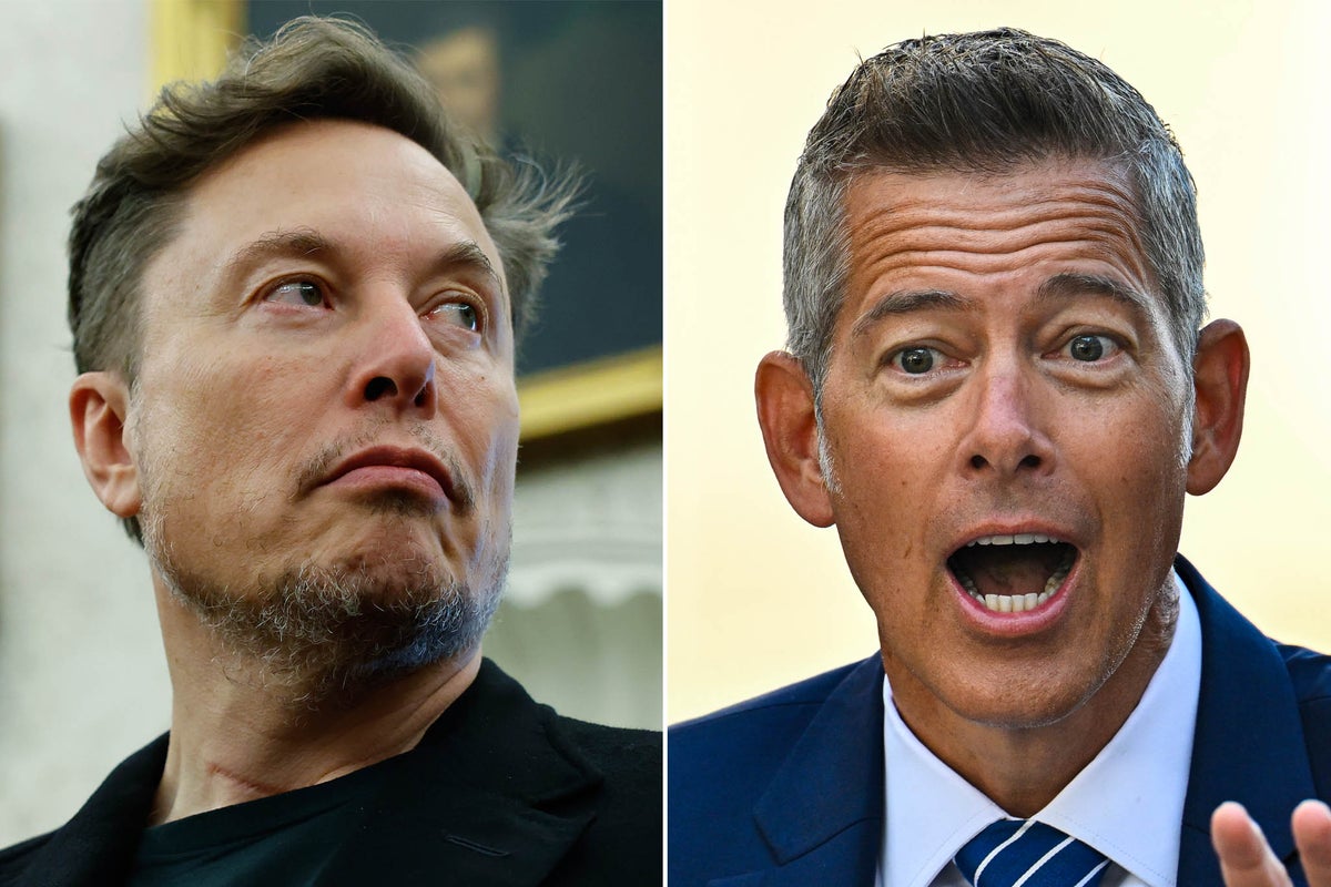 Elon Musk takes another shot at Transport Secretary Sean Duffy over ...