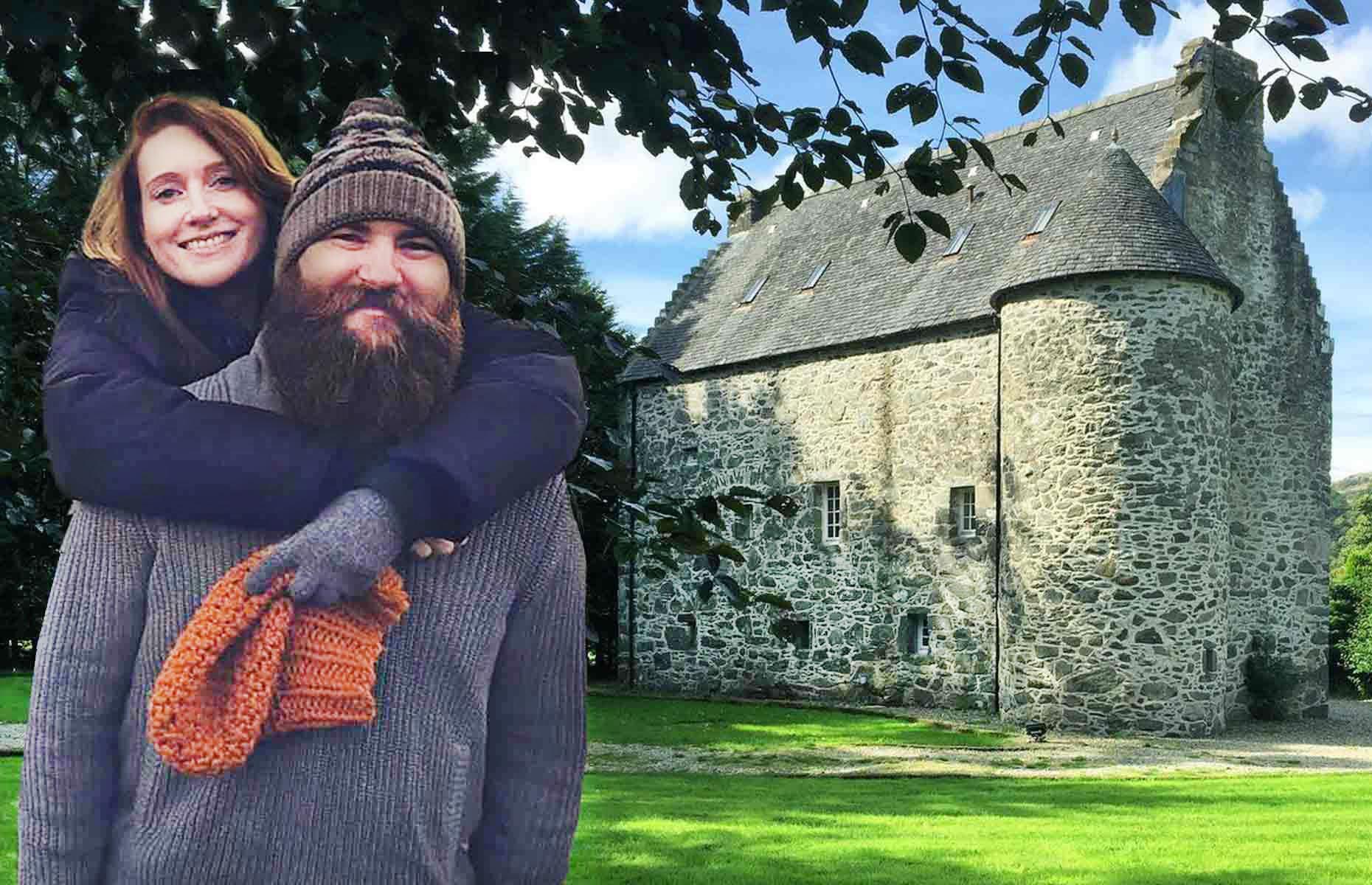 'We made a crumbling castle into our dream home'