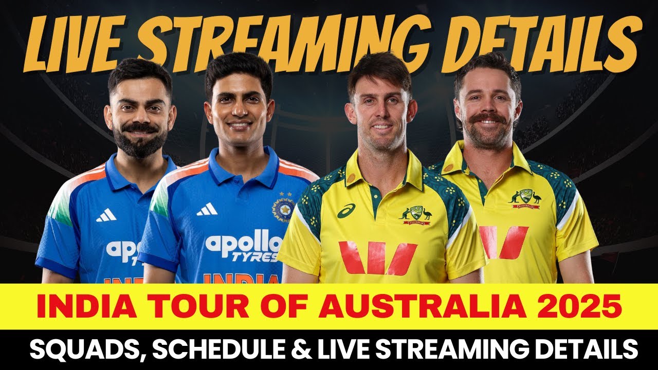 India Tour of Australia 2025_ Full Schedule, Squad, Match Timings ...