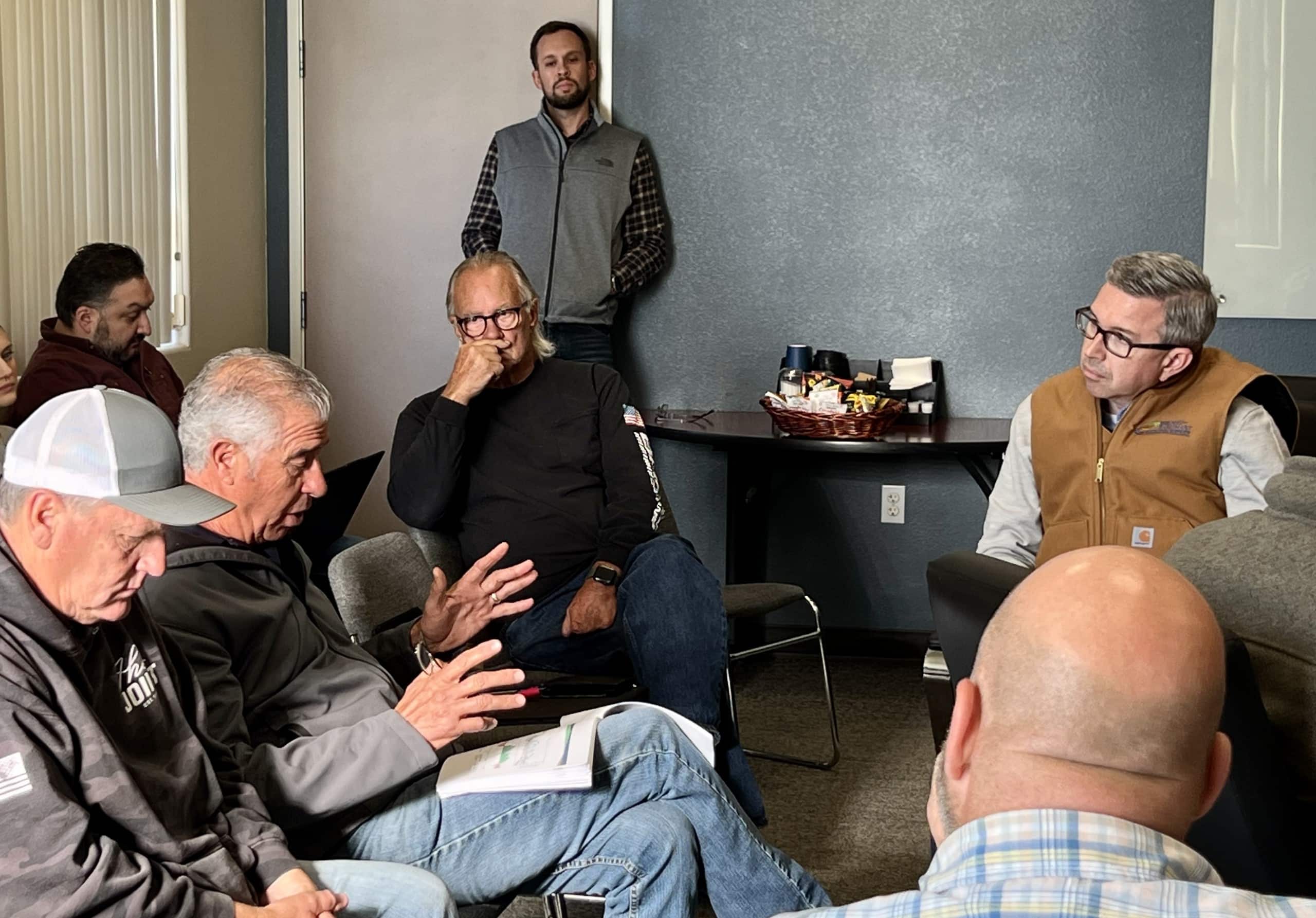 Grappling with subsidence using data, farmer-to-farmer talks and ...