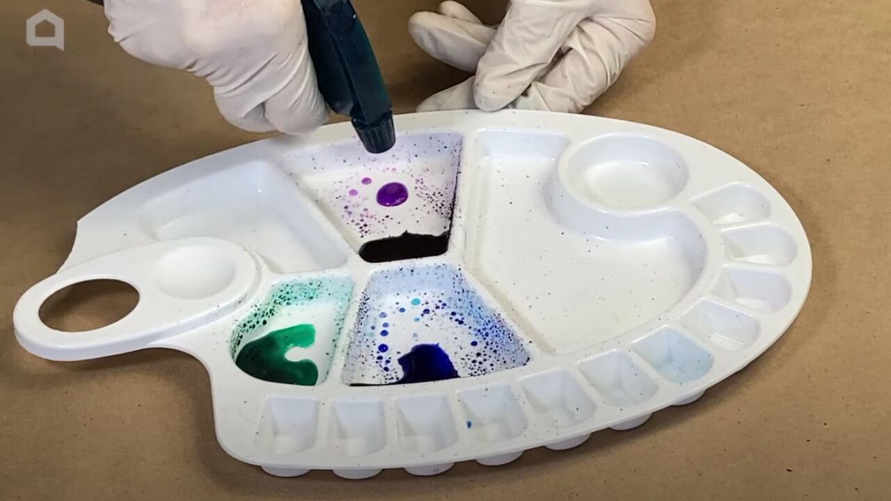 Wax Stenciling