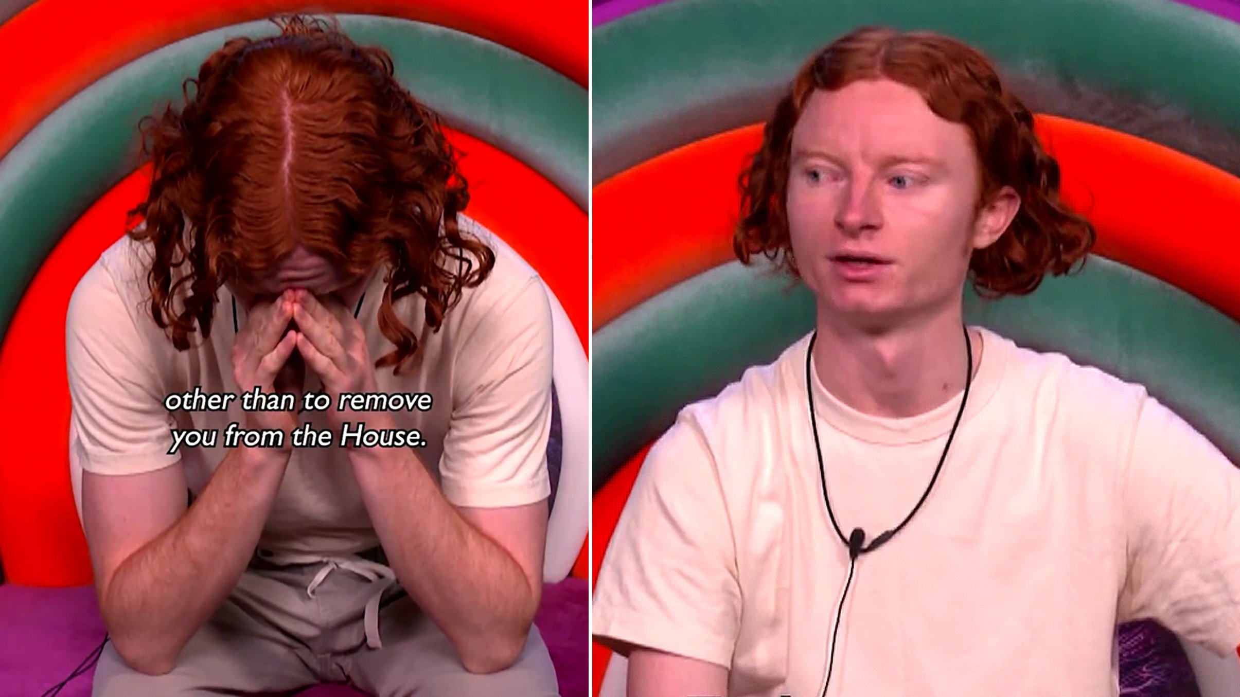 Moment George Gilbert booted off Big Brother revealed