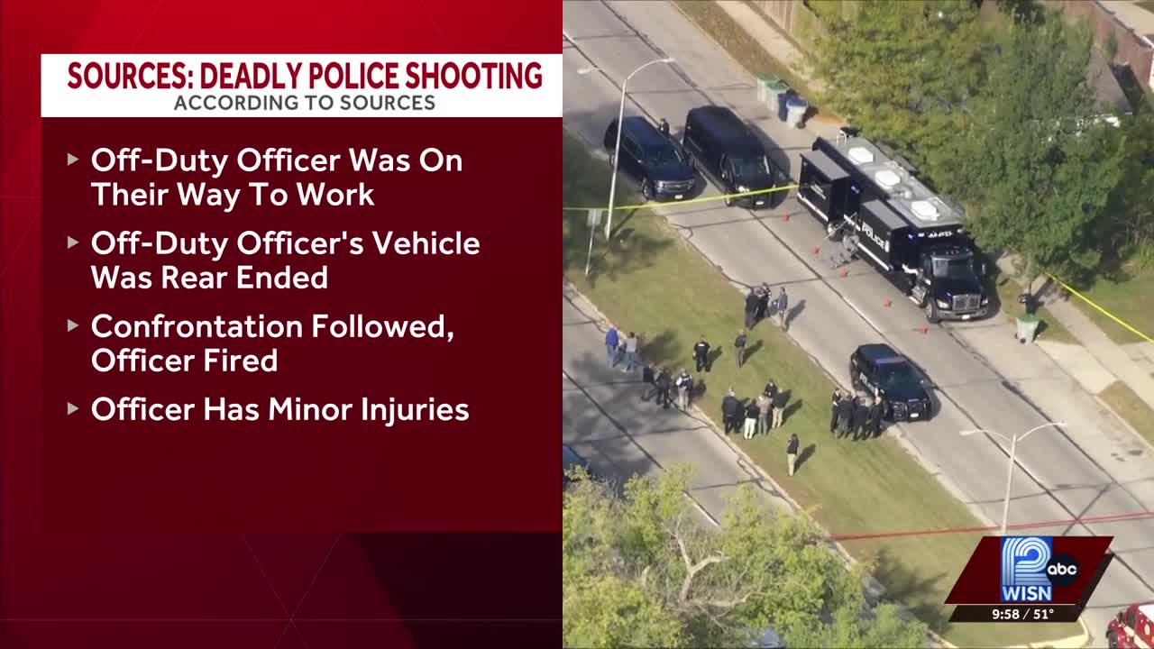 What we know: One dead in Milwaukee police shooting