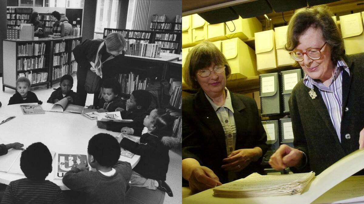 The history of libraries and other social services