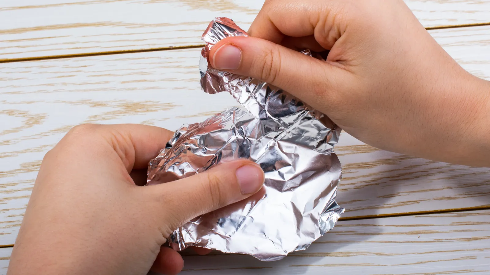The aluminum foil hack for easier seafood boils