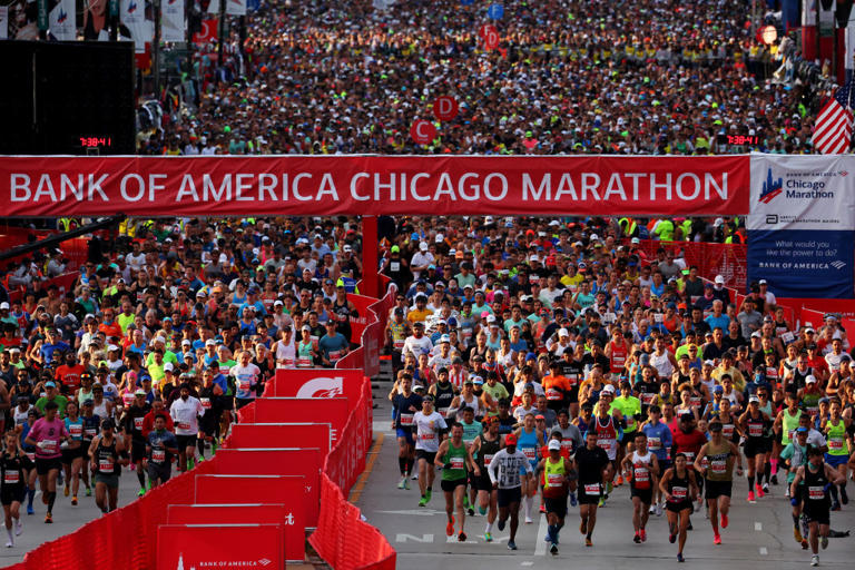 2025 Chicago Marathon what to know: Start time, course map, street ...