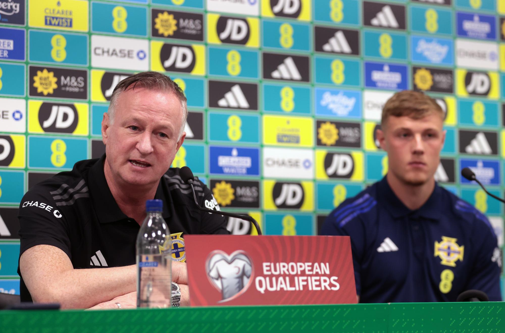 Northern Ireland boss Michael O’Neill says Slovakia clash is not ‘must-win’