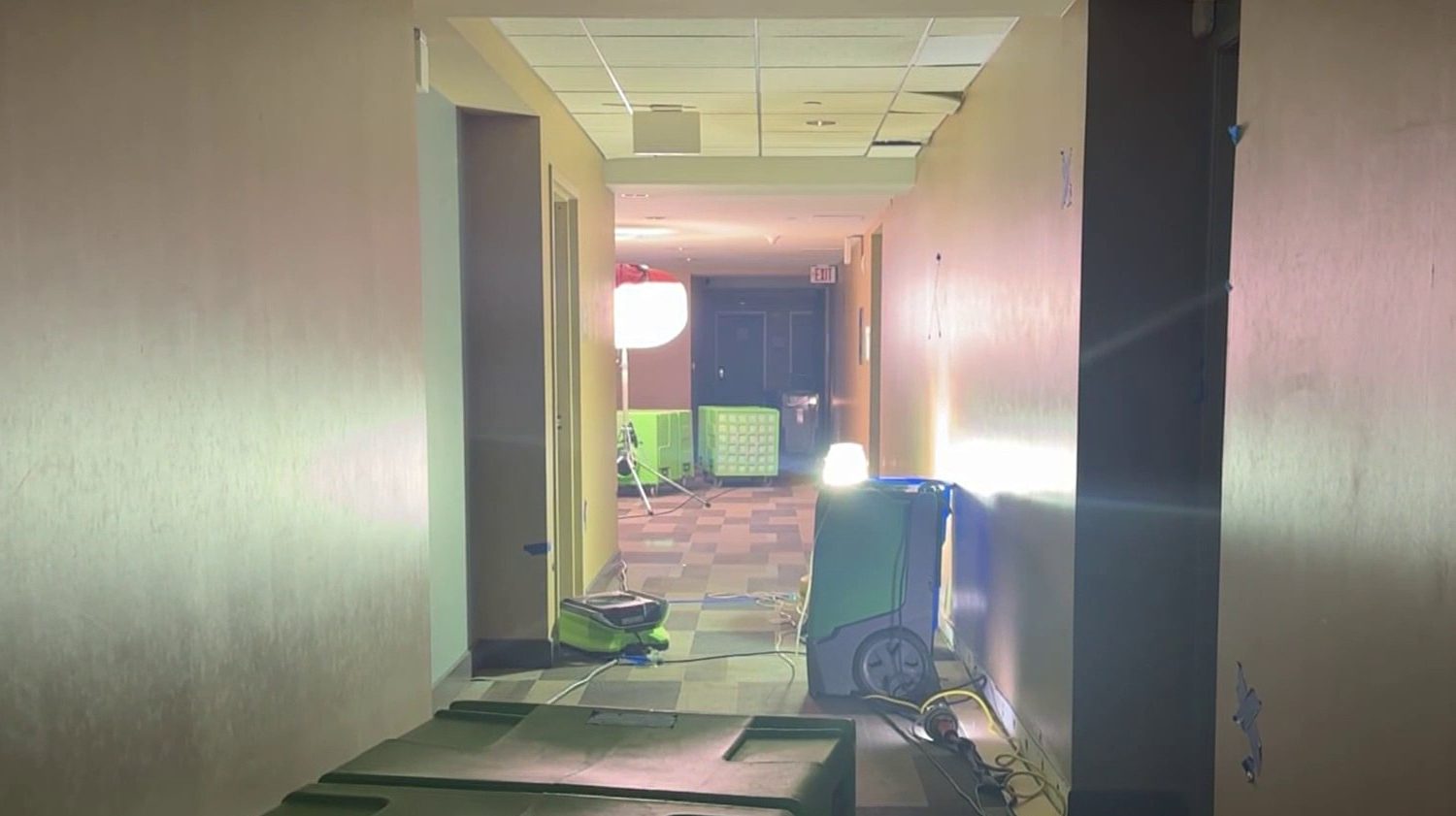 One week later, apartment residents still displaced after Downtown ...