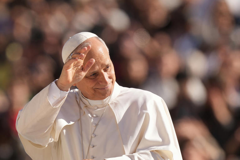 Pope Leo urges Christian political leaders who start wars to examine ...